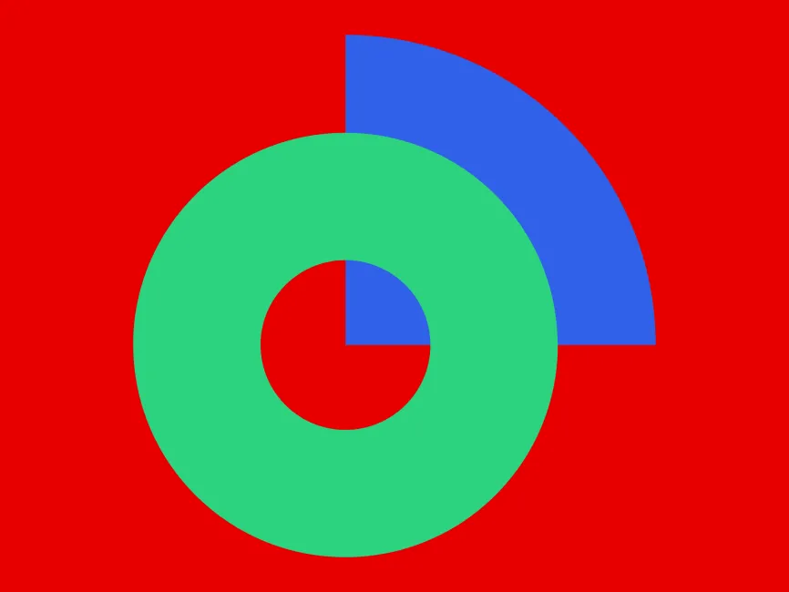 Free Abstract Circle and Quadrant Logo Template Vector Download | Logowik