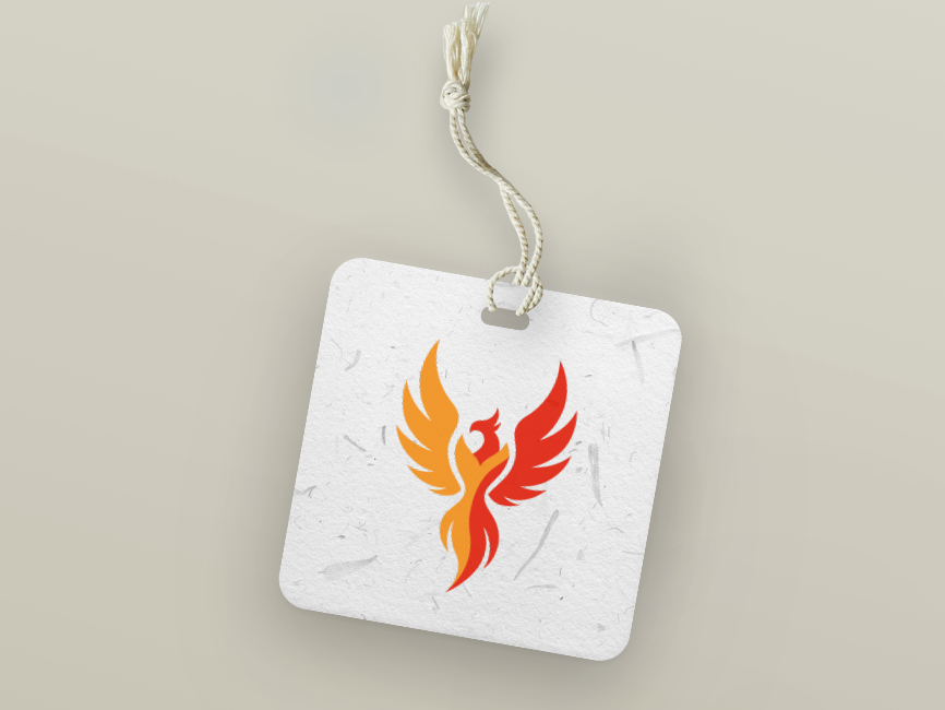 Abstract Colored Phoenix Logo Template Vector Image Download | Logowik