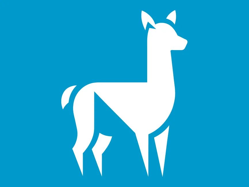 Abstract Green Alpaka Logo Template PNG vector in SVG, PDF, AI, CDR format