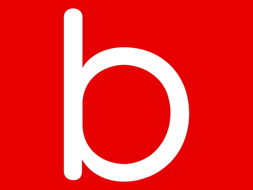 Abstract Letter B Shape Design Logo Template PNG vector in SVG, PDF, AI ...