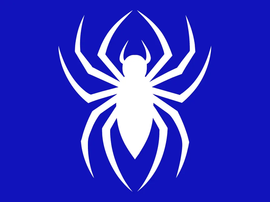 SVG Black Spider Logo Template Vector Free Download | Logowik