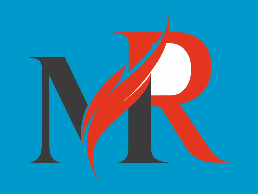 Abstract MR Letters Logo Template Vector File Download | Logowik