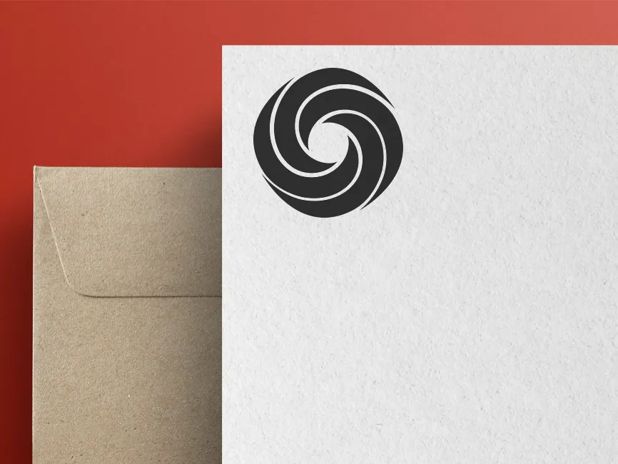 Swirling Vortex Shape Logo Template Logo Vector Download | Logowik