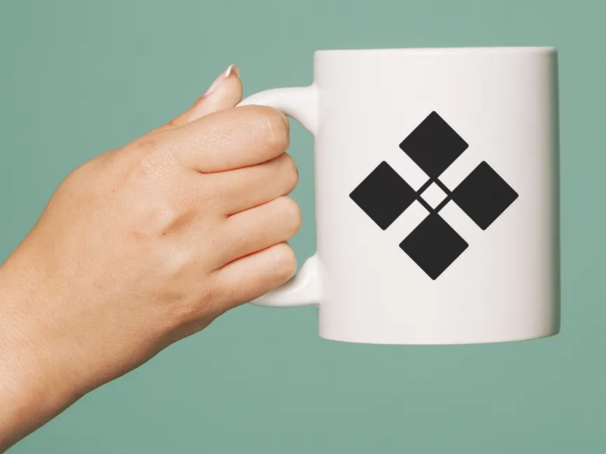 Square Pattern Shape Logo Template PNG vector in SVG, PDF, AI, CDR format