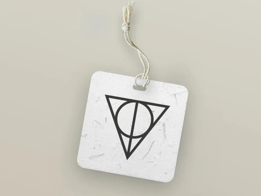 Sacred Geometry Triangle Symbol Logo Template Vector Image Download ...