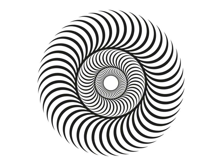 Hypnotic Infinity Swirl Vector Shape Logo Template Vector File Download ...