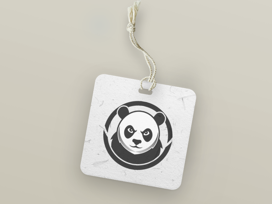 Angry Panda in Circle Logo Template Logo Vector Download | Logowik