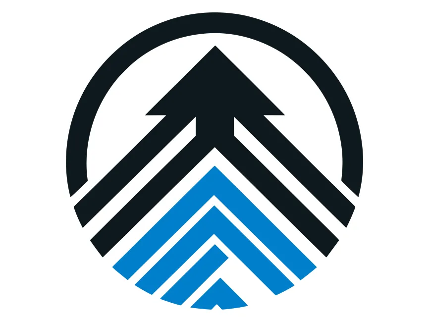 Up Arrow in Circle Logo Template PNG vector in SVG, PDF, AI, CDR format