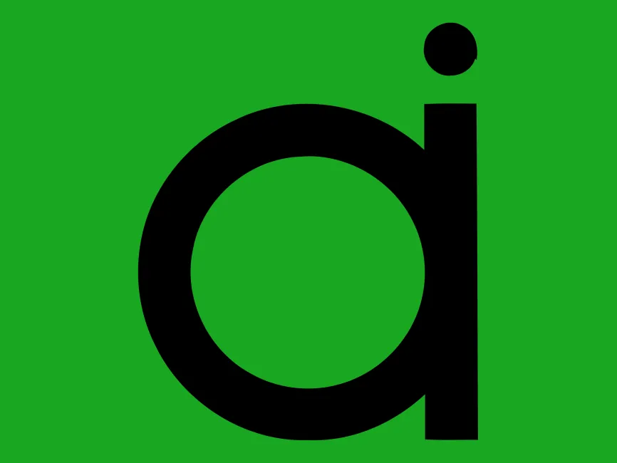 Basic Ai Letter Logo Template PNG vector in SVG, PDF, AI, CDR format