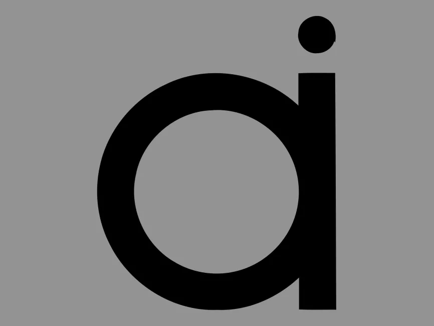 Basic Ai Letter Logo Template PNG vector in SVG, PDF, AI, CDR format