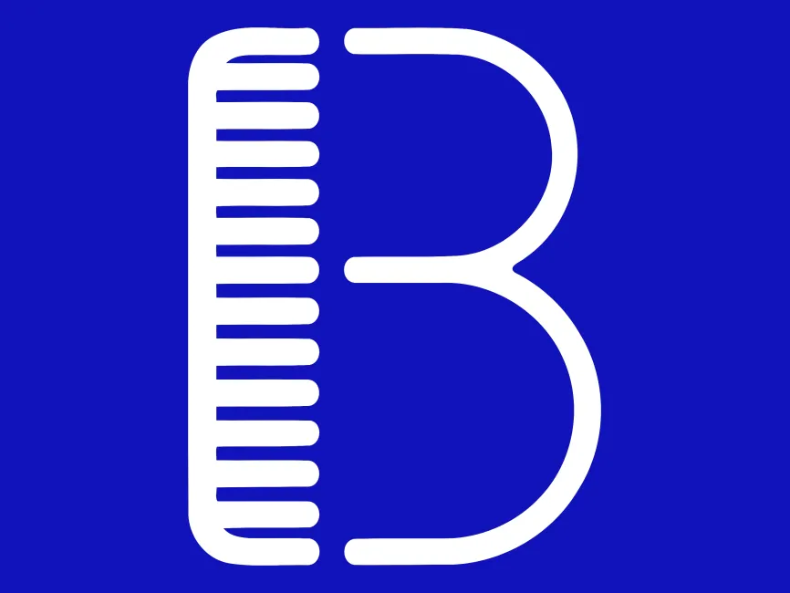 Beautiful B Letter Comb Logo Template Logo Vector Download | Logowik