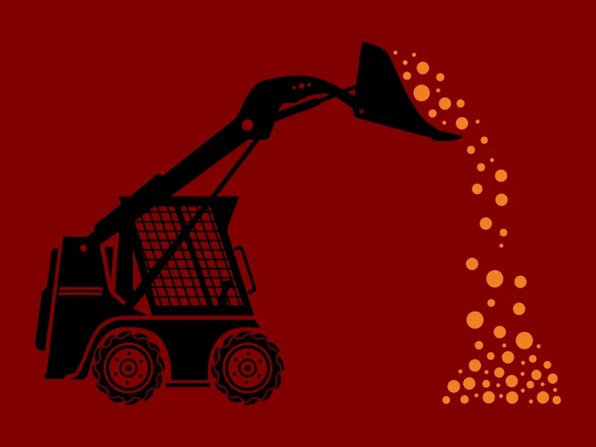 Bobcat Machine Silhouet