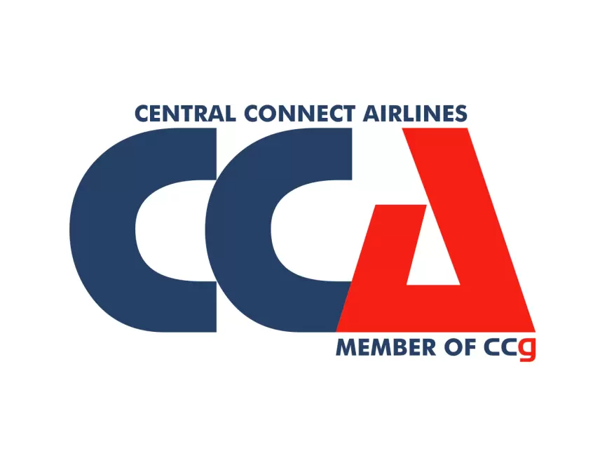 CCA Central Connect Airlines Logo PNG vector in SVG, PDF, AI, CDR format