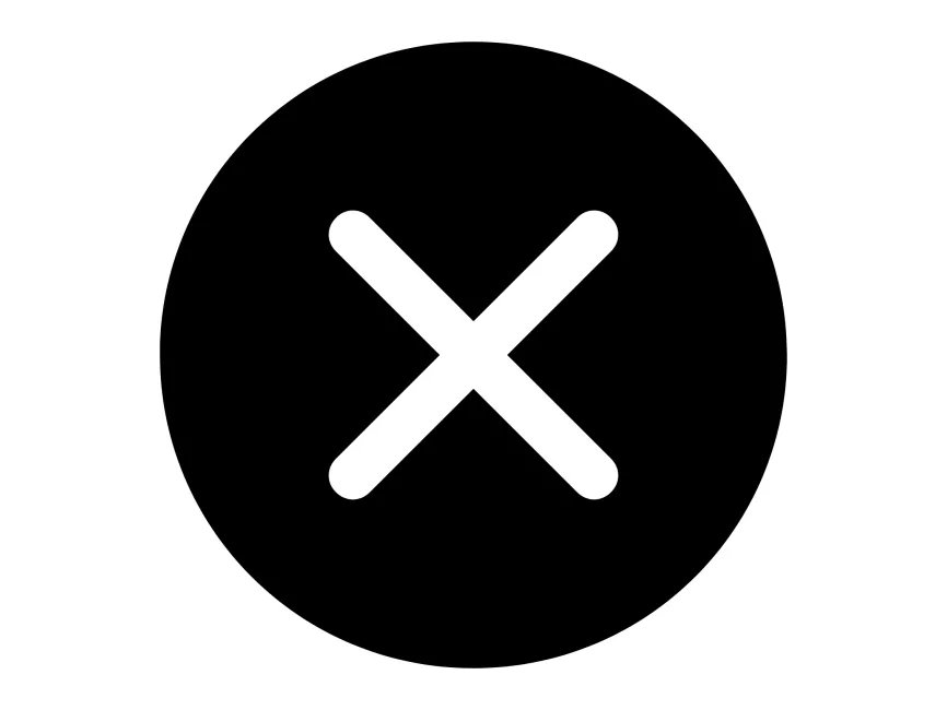 Download Circle Close Cross Sign Icon Vector Online | Logowik