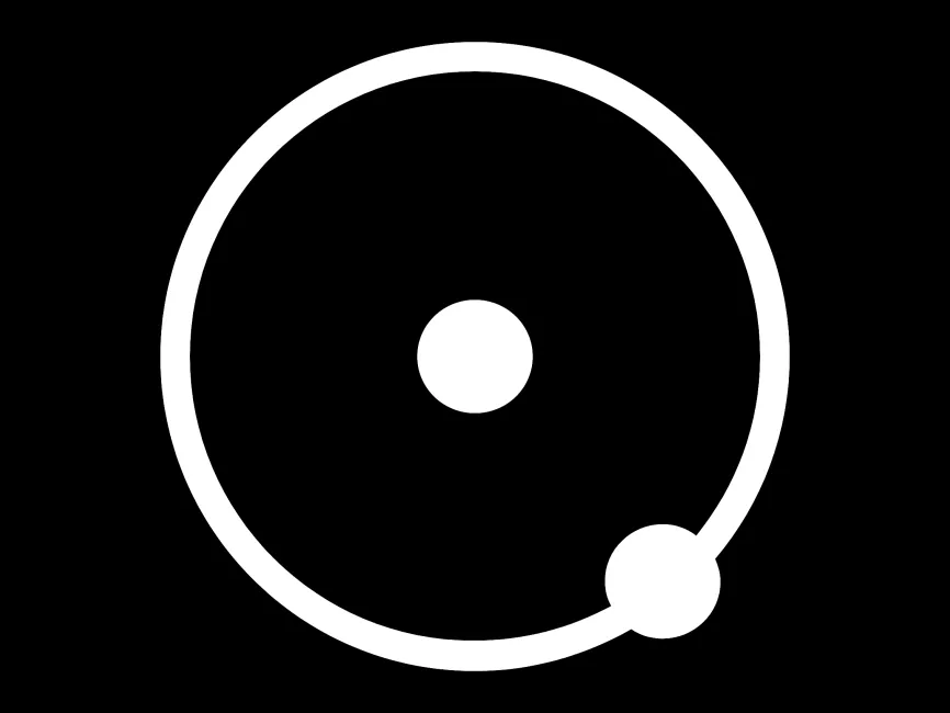 Circle in the Shape of Planet Orbit Logo Template PNG vector in SVG ...