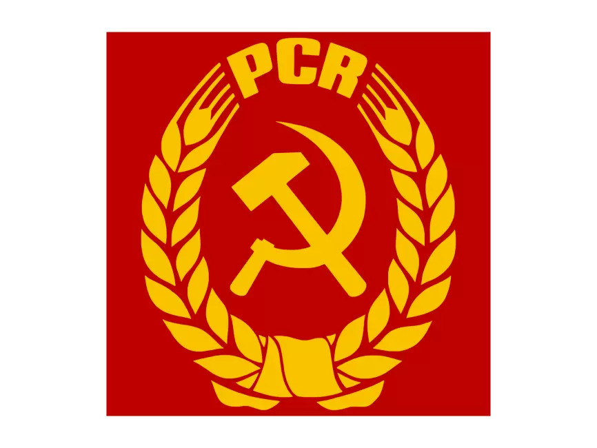 Coat of arms of PCR Red Background Logo Vector Free Download | Logowik