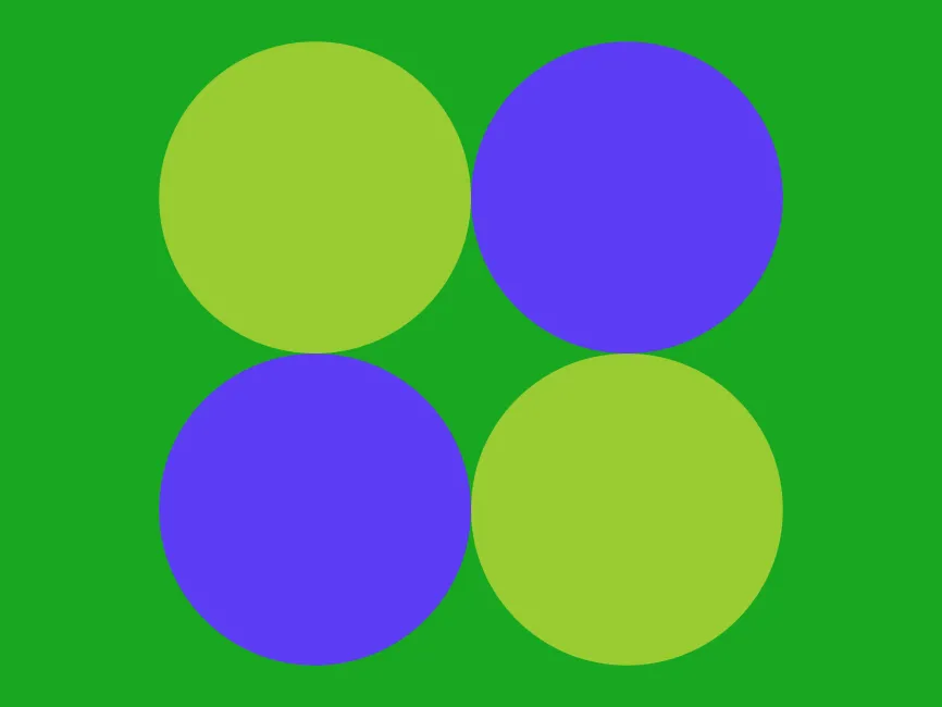 Colored Four Circles Shape Logo Template PNG vector in SVG, PDF, AI ...