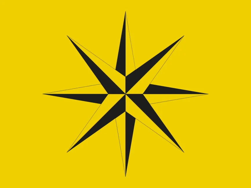 Download Compass Star Timeless Navigation Shape Logo Template Vector ...