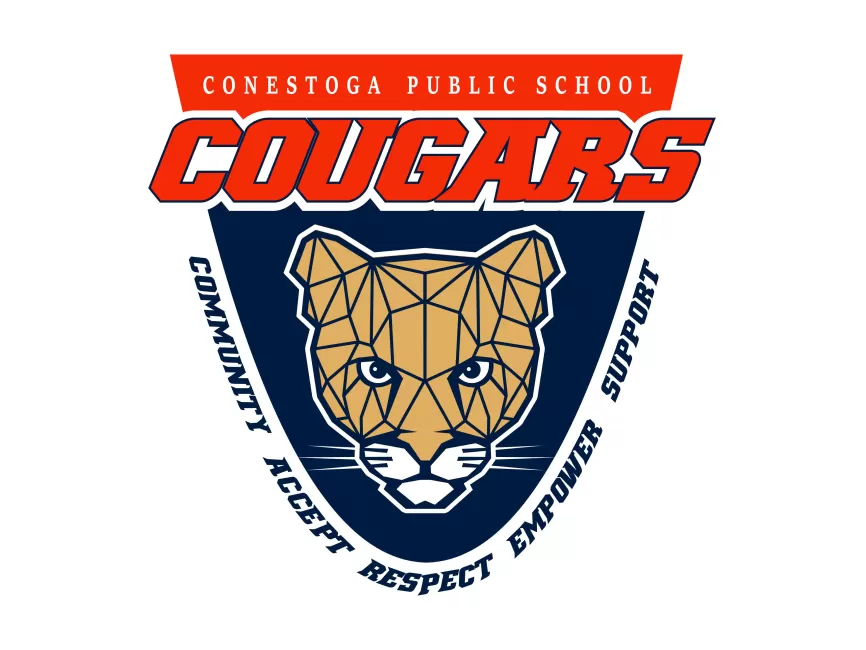 Conestoga Public School Cougars Logo Vector Download | Logowik