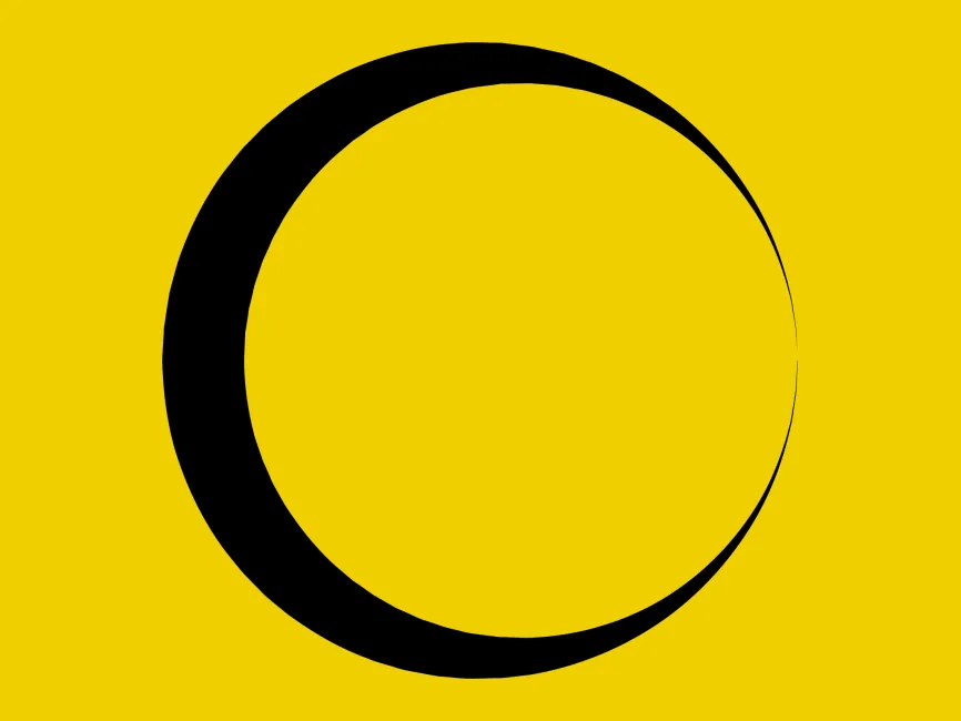 Crescent Orbit Shape Logo Template PNG vector in SVG, PDF, AI, CDR format