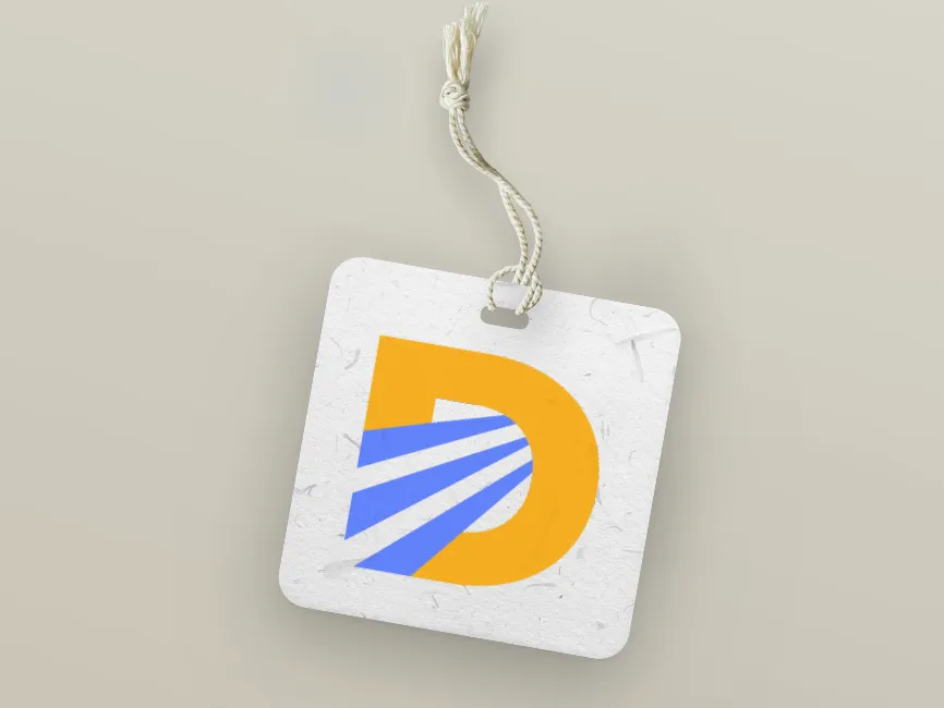 Geometric D Letter Shape Logo Template Vector Download | Logowik