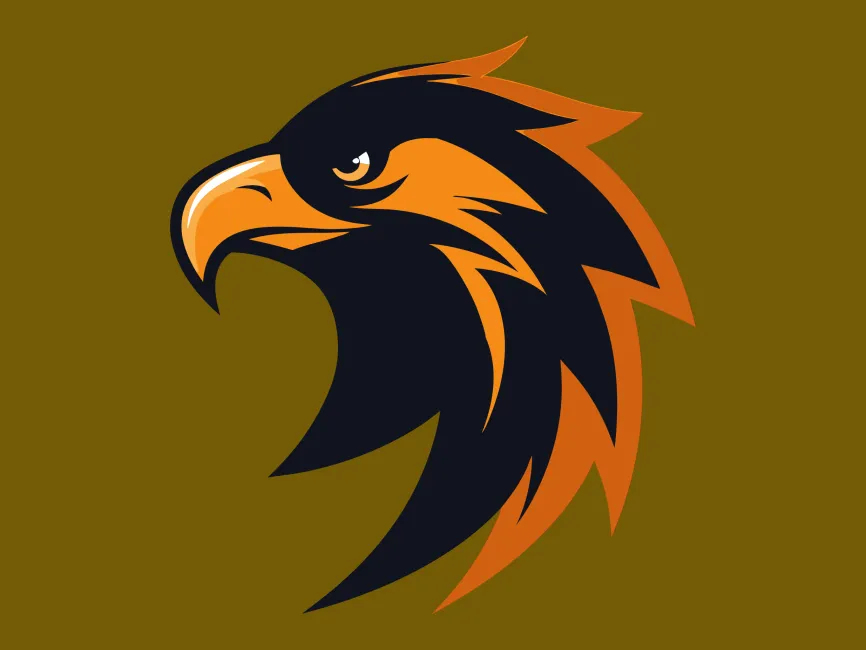 Eagle Head Side View Logo Template Vector Image Download | Logowik