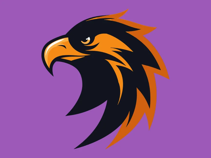 Eagle Head Side View Logo Template Vector Image Download | Logowik