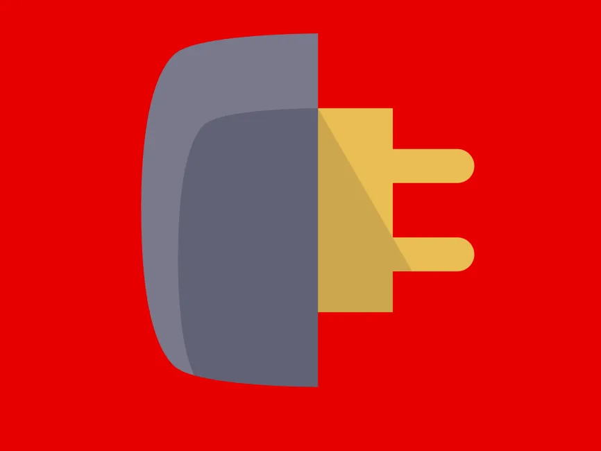 Electric Plug Emoji Icon PNG vector in SVG, PDF, AI, CDR format