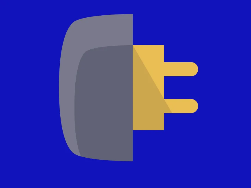 Electric Plug Emoji Icon PNG vector in SVG, PDF, AI, CDR format