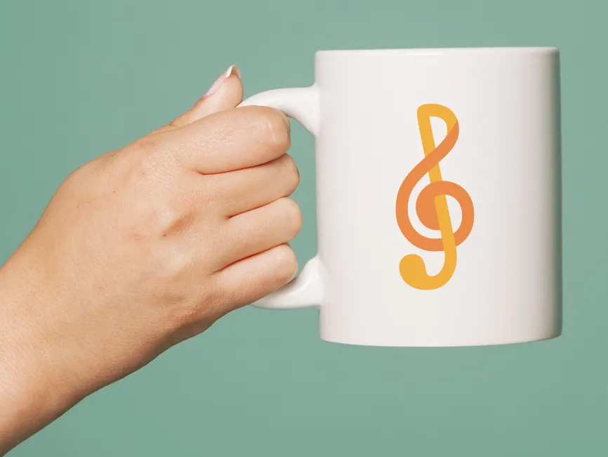 Treble Clef Emoji Icon Vector Download | Logowik