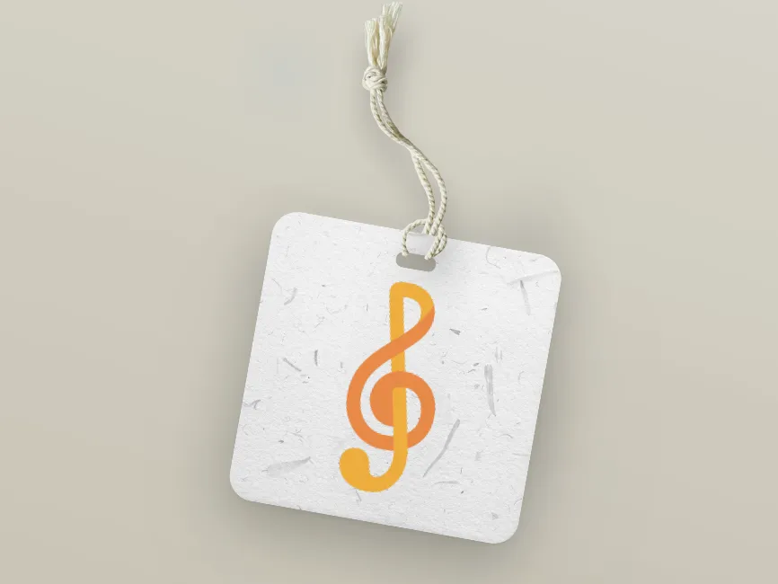 Treble Clef Emoji Icon Vector Download | Logowik