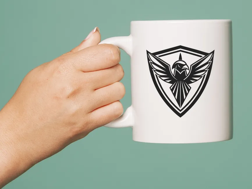 Modern Falcon Design Logo Template Vector File Free Download | Logowik