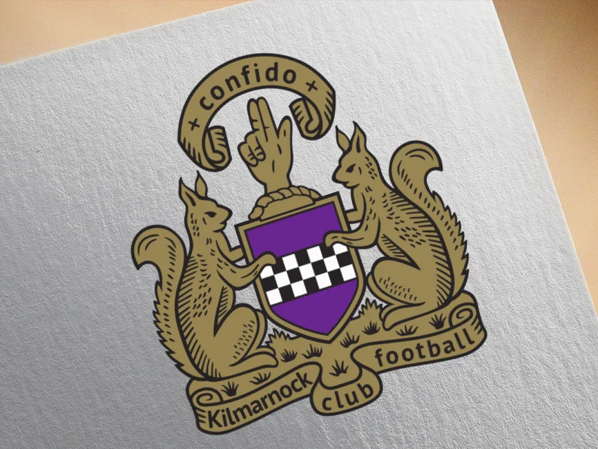 Download FC Kilmarnock 1950s Logo Vector Free | Logowik