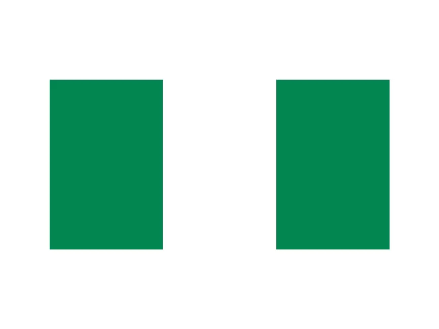 Flag of Nigeria Logo Vector Files Download | Logowik