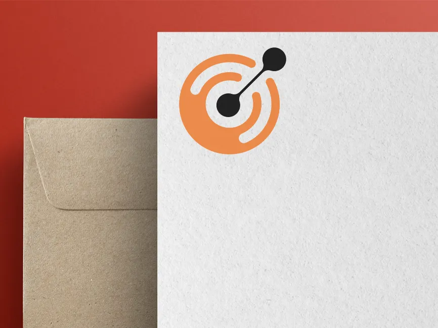 Geometric Circle Connection Shape Logo Template PNG vector in SVG, PDF ...