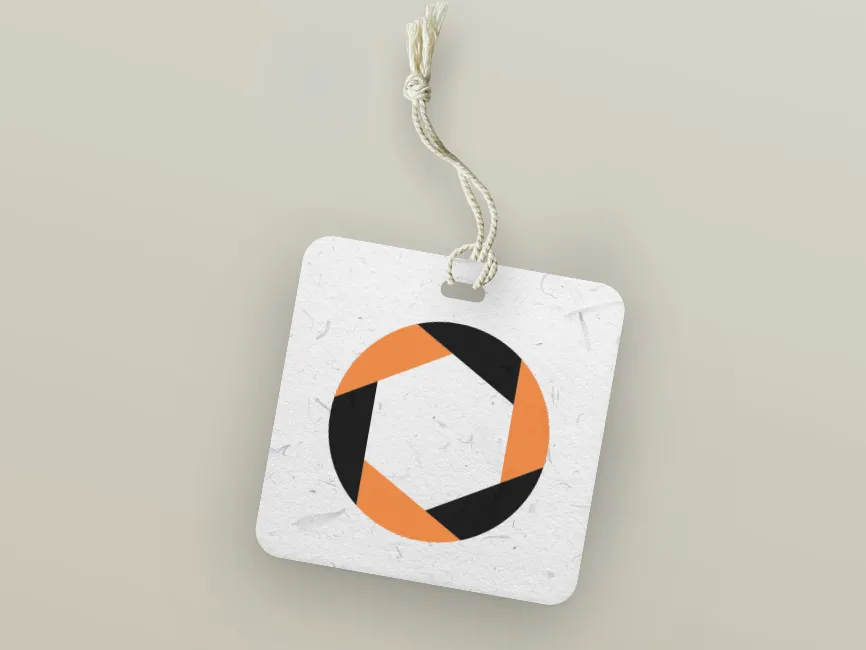 Geometric Objective Lens Shape Logo Template PNG vector in SVG, PDF, AI ...