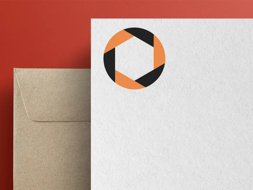 Geometric Objective Lens Shape Logo Template PNG vector in SVG, PDF, AI ...