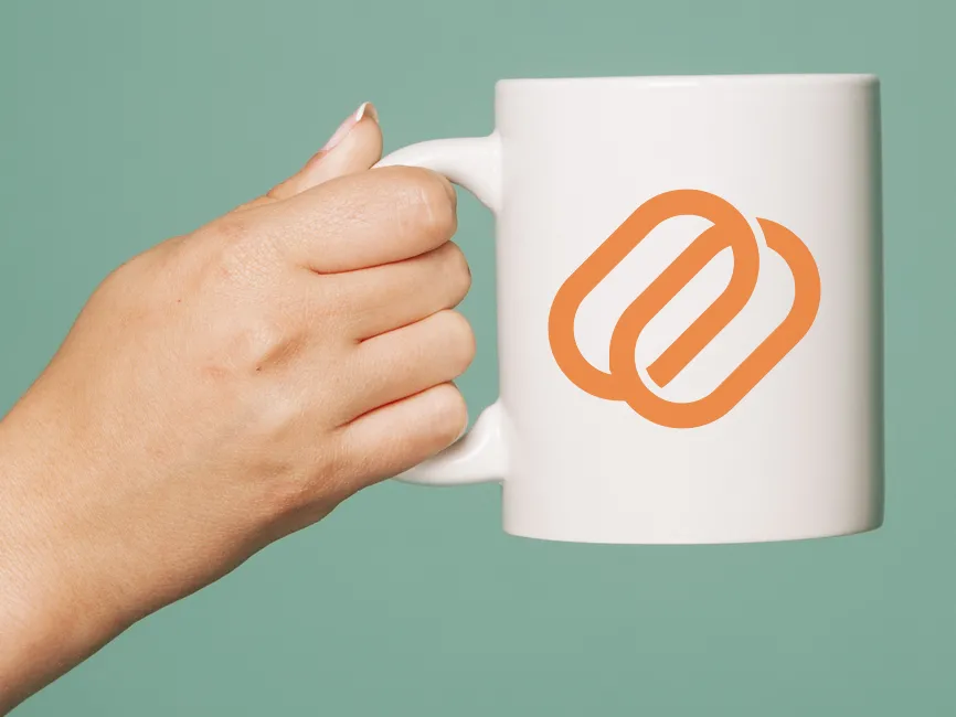 Orange Chain Logo Template Vector Download | Logowik