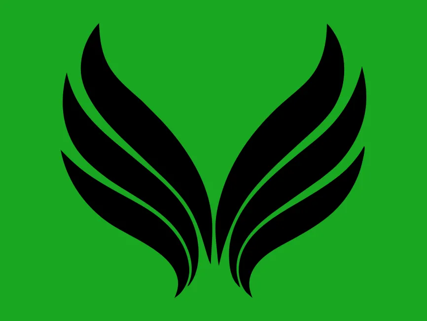 Geometric Wing Shape Logo Template PNG vector in SVG, PDF, AI, CDR format