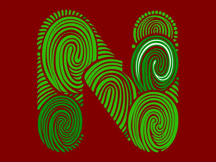 Green Letter N Design Logo Template PNG vector in SVG, PDF, AI, CDR format