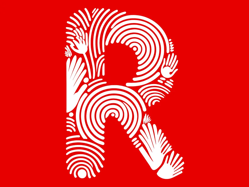 Green Letter R Design Logo Template PNG vector in SVG, PDF, AI, CDR format