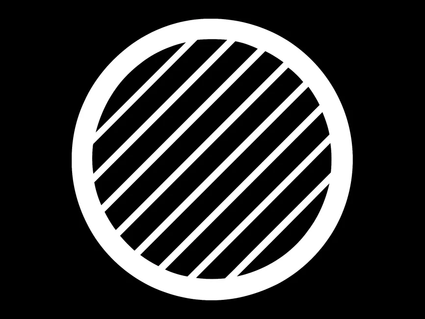 Grill View Sliced Circle Logo Template PNG vector in SVG, PDF, AI, CDR ...