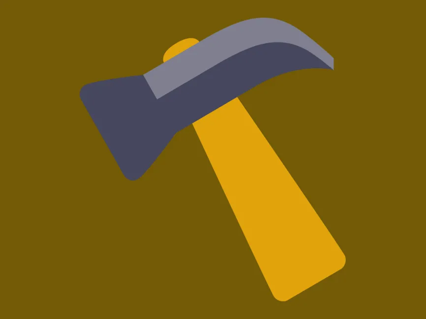 Hammer Emoji Icon Vector File Free Download | Logowik