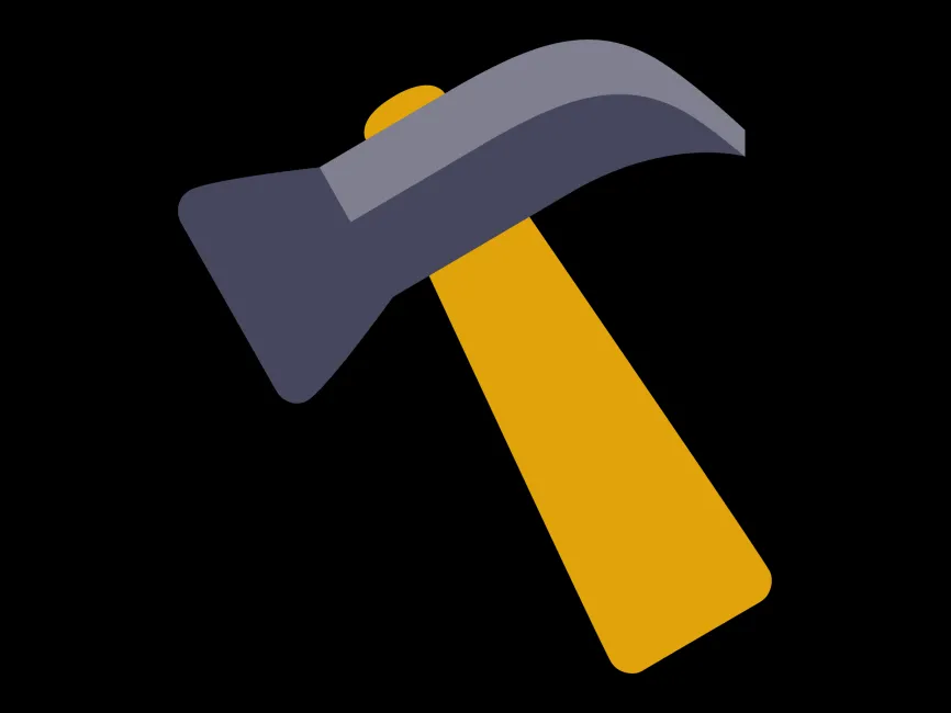 Hammer Emoji Icon Vector File Free Download | Logowik
