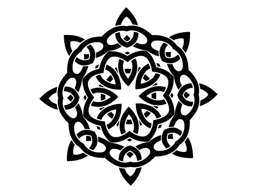 Islamic Flower Design Logo Template Vector File Free Download | Logowik