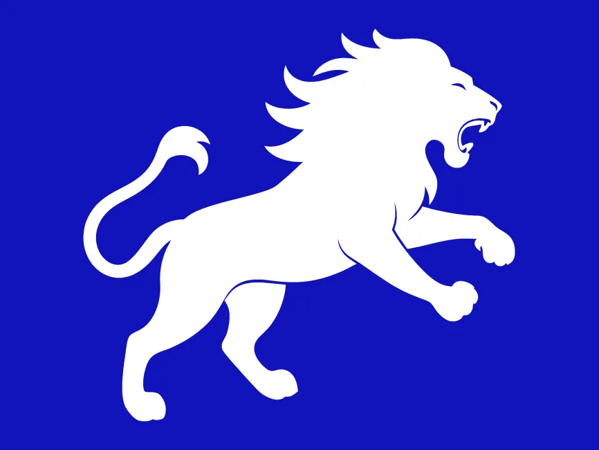 Jumping Angry Lion Logo Template Vector File Download | Logowik