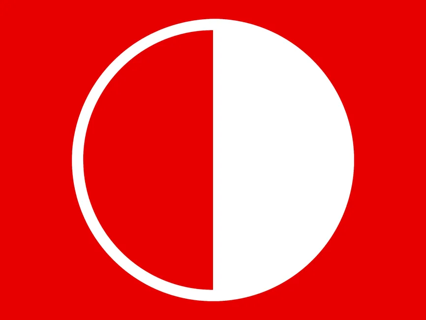 Last Quarter Half Moon Logo Template PNG vector in SVG, PDF, AI, CDR format