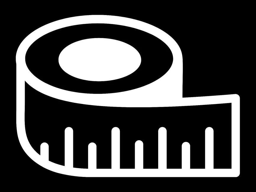 Free Measuring Tape Icon Vector Download | Logowik
