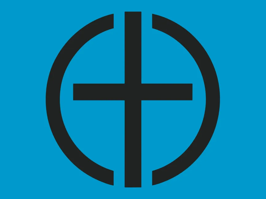 Minimalist Black Christian Cross Logo Template PNG vector in SVG, PDF ...