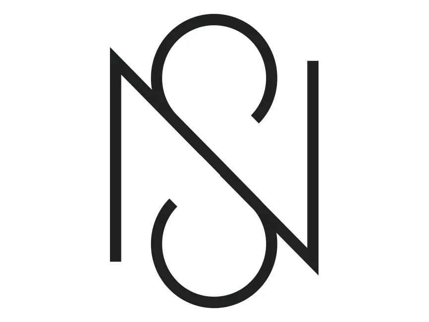 Modern NS Letters Logo Template PNG vector in SVG, PDF, AI, CDR format